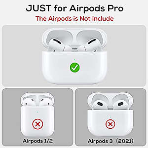 TOROTOP Compatible with Airpods Pro Case, Soft 4 in 1 Silicone Protective Case for Apple Airpods Pro with Bling Elephant Keychain/Storage Box, Charging Case for Airpods Pro Case 2019 Rose Gold