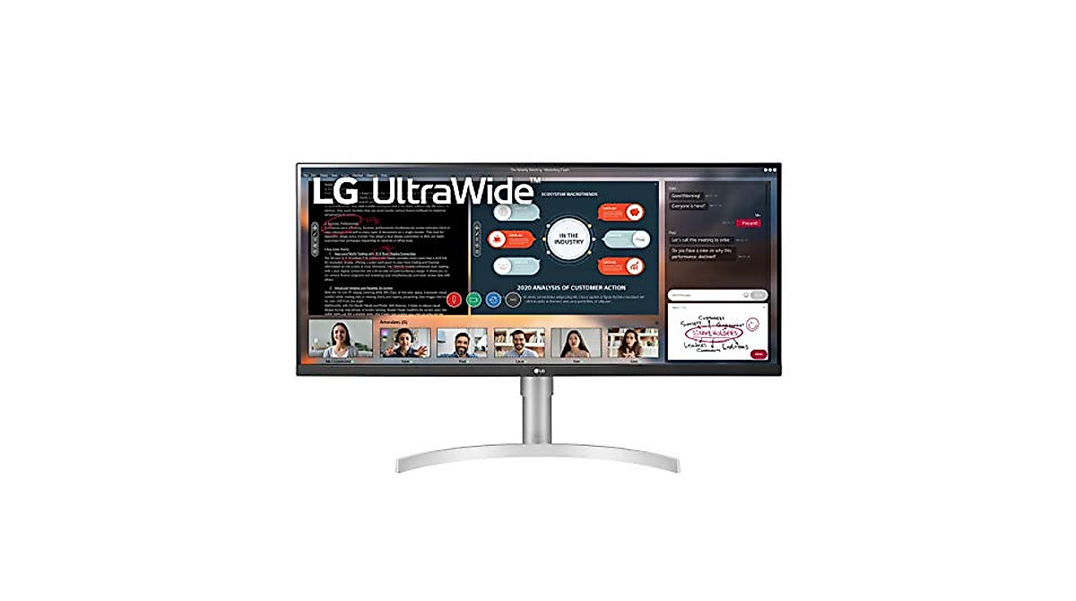 LG 34WN650-W UltraWide Monitor - Elevate Your Work Space