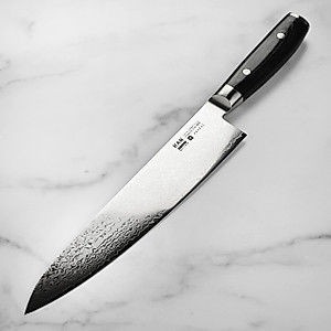 Yaxell Ran Plus 10" Chef's Knife - Made in Japan - 67 Layers VG10 Damascus