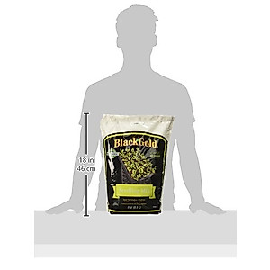 Sun Gro Horticulture 8-Quart Black Gold 1311002 Seedling Mix, ba