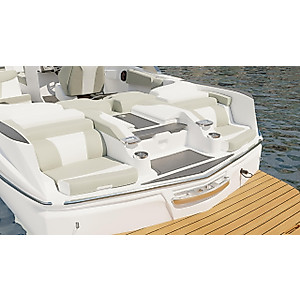 Seamtec Premium Vinyl, Durable, Marine, Upholstery Fabric, White (Yard)