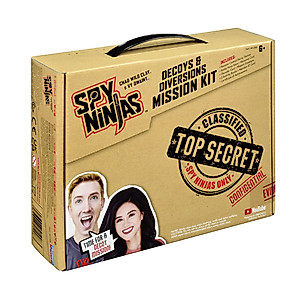 Spy Ninjas 11 Piece Decoys & Diversions Mission Kit by Chad Wild Clay and Vy Qwaint, Multi