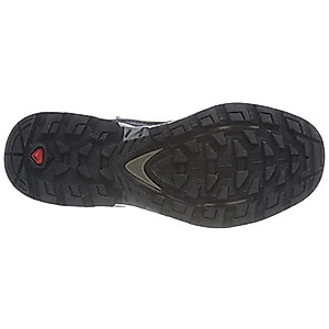 Salomon Quest Element Gore-TEX Hiking Boots for Women, Safari/Vanilla Ice/Mecca Orange, 10