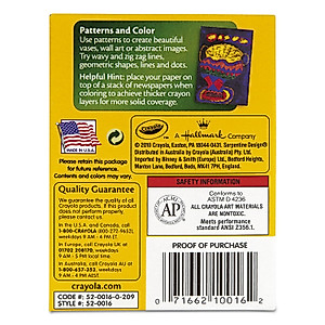 Crayola 520016 Classic Color Crayons, Tuck Box, 16 Colors