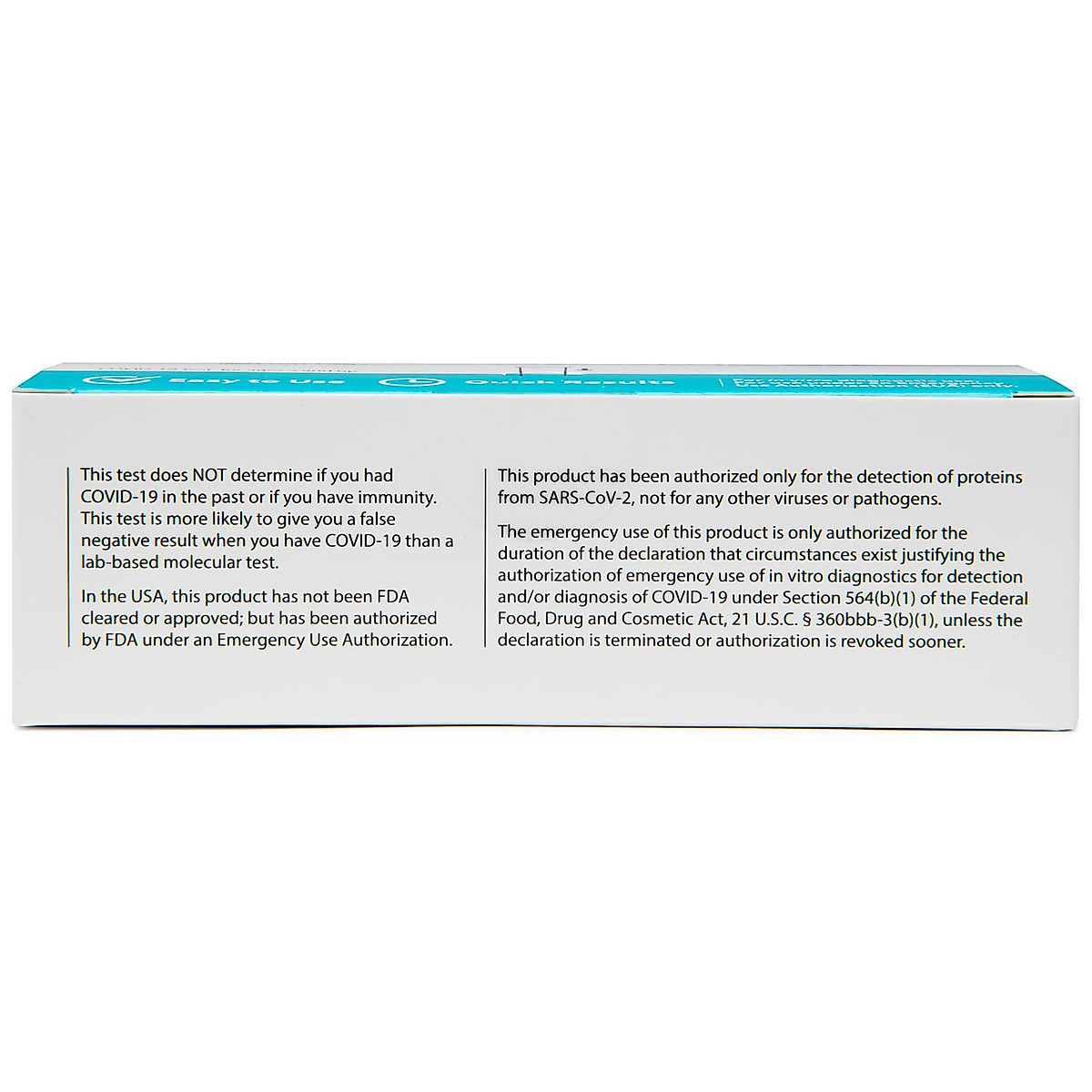 Flowflex COVID-19 Antigen Home Test kit, 1 Pack, 2 Tests Total. FDA EUA Authorized OTC at-Home Self-Test, Non-invasive Nasal Swab, Easy to Use and No Discomfort, Results in 15 Minutes