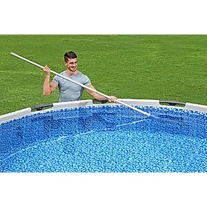 Bestway Flowclear AquaSurge Rechargeable Pool Vacuum Cleaner, Gray