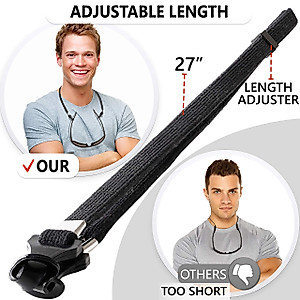 Eye Glasses String Holder Strap - Eyeglass Straps Cords for Men Women - Eyeglass Holders Around Neck - Sunglasses String Chain Lanyard Retainer