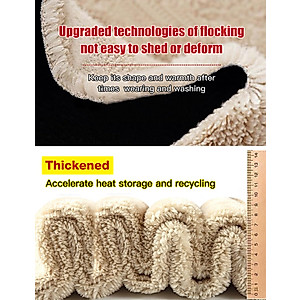 Flygo Men's Fleece Pants Sherpa Lined Sweatpants Active Athletic Winter Warm Jogger Pants(Straight Bottom ArmyGreen-M)