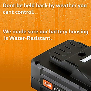 SuperHandy Lithium-Ion Rechargeable Battery 48V DC 2Ah 88.8 Watt Hours (for The Mobility Scooter, ULV Foggers, Earth/Ice Auger and More) (BL481-SH)