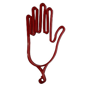 1PC Golf Gloves Stretcher, Golf Accessories Keeper Holder Plastic Glove Stand Gloves Support Frame Golf Gloves Stretcher Hanger,White