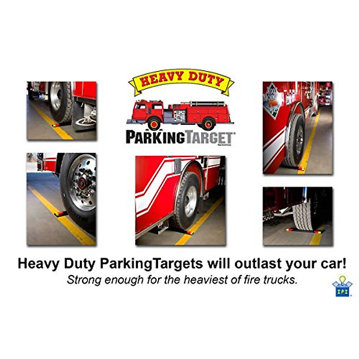 PARKINGTARGET HD-18: Heavy Duty ParkingTarget - Parking Aid Protects Car & Garage Walls, Easy to Install, Peel n Stick, Only 1 Needed per Vehicle, Engineered to Outlast Your Vehicle (1 Pack)