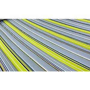 Sorbus 2-Person Stylish Hammock with Stand- 53" Large Cotton Outdoor Hammock- Spreadedbars & Pillow Included- Heavy Duty 450lbs Portable Hammock for Garden Patio Outdoor Camping- Comfortable, Washable