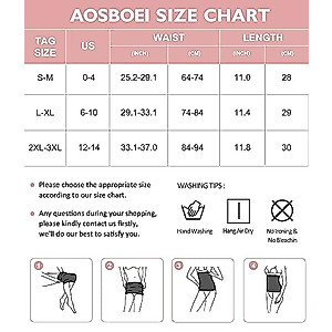 AOSBOEI Women Waist Trainer Shapewear Tummy Control Waist Cincher Sport Girdle Body Shaper Postpartum Recovery Belt (Small-Medium) Black