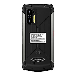 Ulefone Power Armor 13 (8GB + 128GB) Rugged Smartphone, 13200mAh Large Battery, FHD+ 6.81" Screen Octa-core 48MP Quad Camera Android 11, NFC OTG Wireless Charging, IP68 Waterproof Unlocked Cell Phone