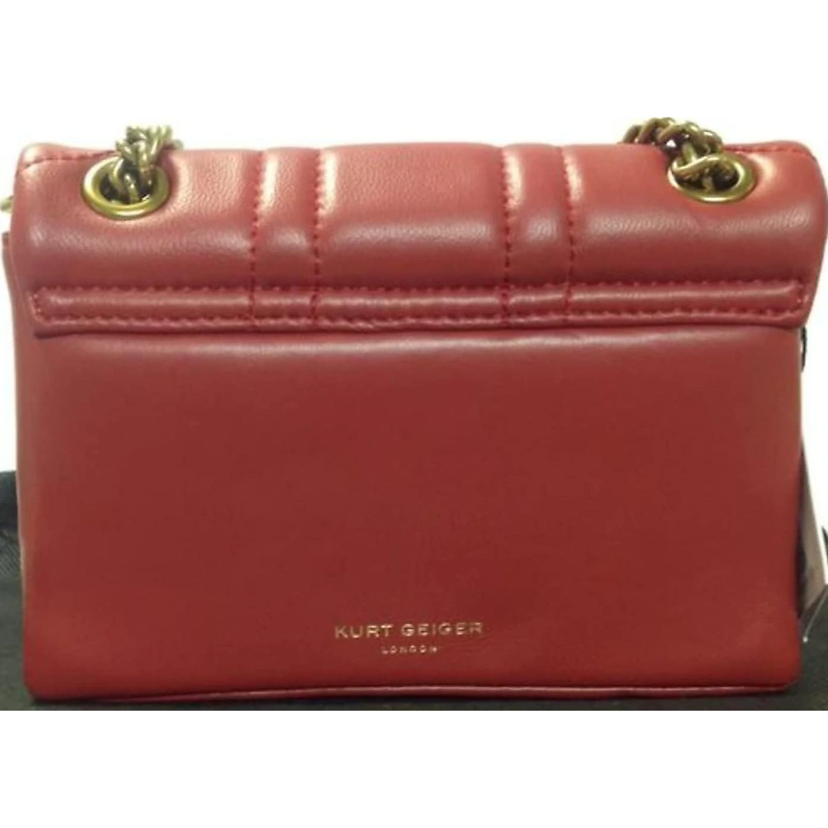 Kurt Geiger London Leather Mini Kensington Union Jack Shoulder Bag (leather)