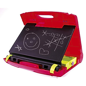 Faber-Castell Do-Art 3-in-1 Travel Easel - 30 Piece Tabletop Easel for Kids with Art Supplies, Multicolor