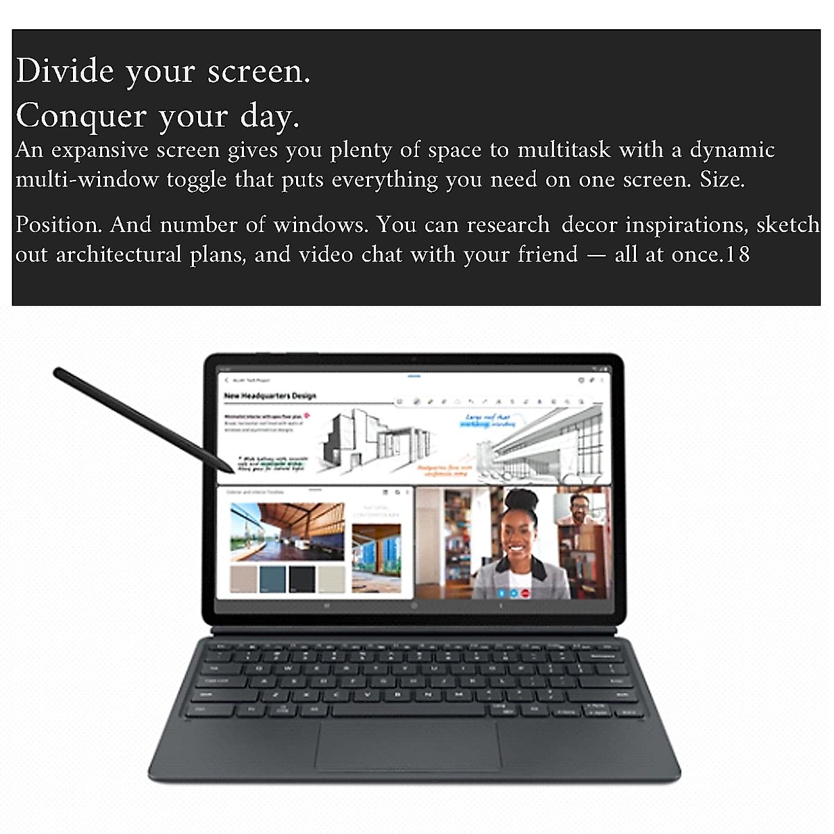 Galaxy Tab S8, S8plus, S8 Ultra Stylus Pen Replacement for Samsung Galaxy Tab S8, S8plus, S8 Ultra+ Tips/Nibs (Without Bluetooth)/Black