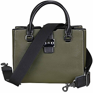 Allzedream Thick Purse Strap Wide Adjustable Replacement Crossbody Bag Handbag (Black-GBH-Leather tip)