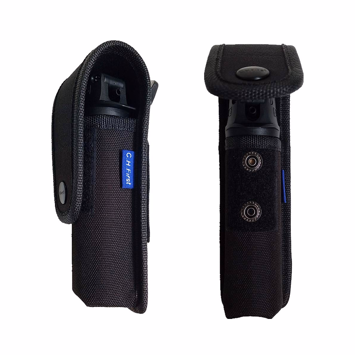 C.H.First Nylon Pepper Spray Holster for MK-4 Sabre's 3.0 oz / 3.3 oz / 3.9 oz / 4.4 oz, Fox Labs 3.0 oz Canisters (Pepper Spray Not Included)