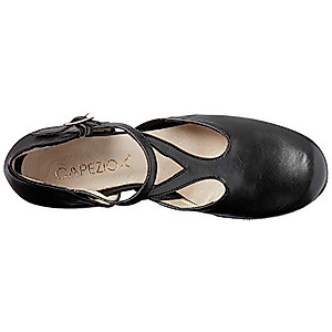 Capezio Women's 829W Oxford, Black, 10.5