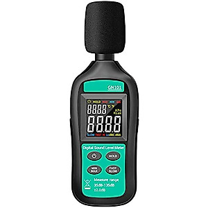 TIST Digital Noise Meter Measurement 35-135 db Intelligent Sound Level Meter Decibel Monitor Logger Diagnostic-Tool