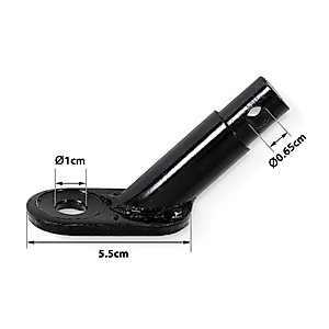 dibea PT10754 Towing Hitch for Bicycle Trailer Coupling