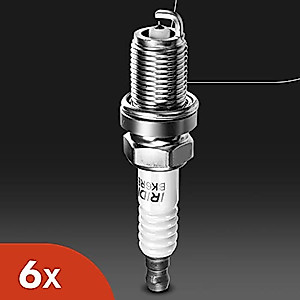 A-Premium Set of 6 Ignition Coil Pack and Iridium Spark Plugs Compatible with Nissan Maxima 1995-1999 & Infiniti I30 1996-1997 3.0L, Replace# 2244831416