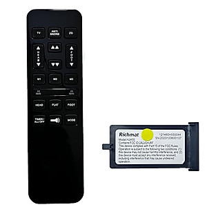 OEM Adjustable Bed Richmat HJH55 Remote Control Replacement for Classic Brand, Inovva, Mattress Firm 600 3000 Adjustable Bases&Richmat HJC9G Massage System Three-Year Warranty