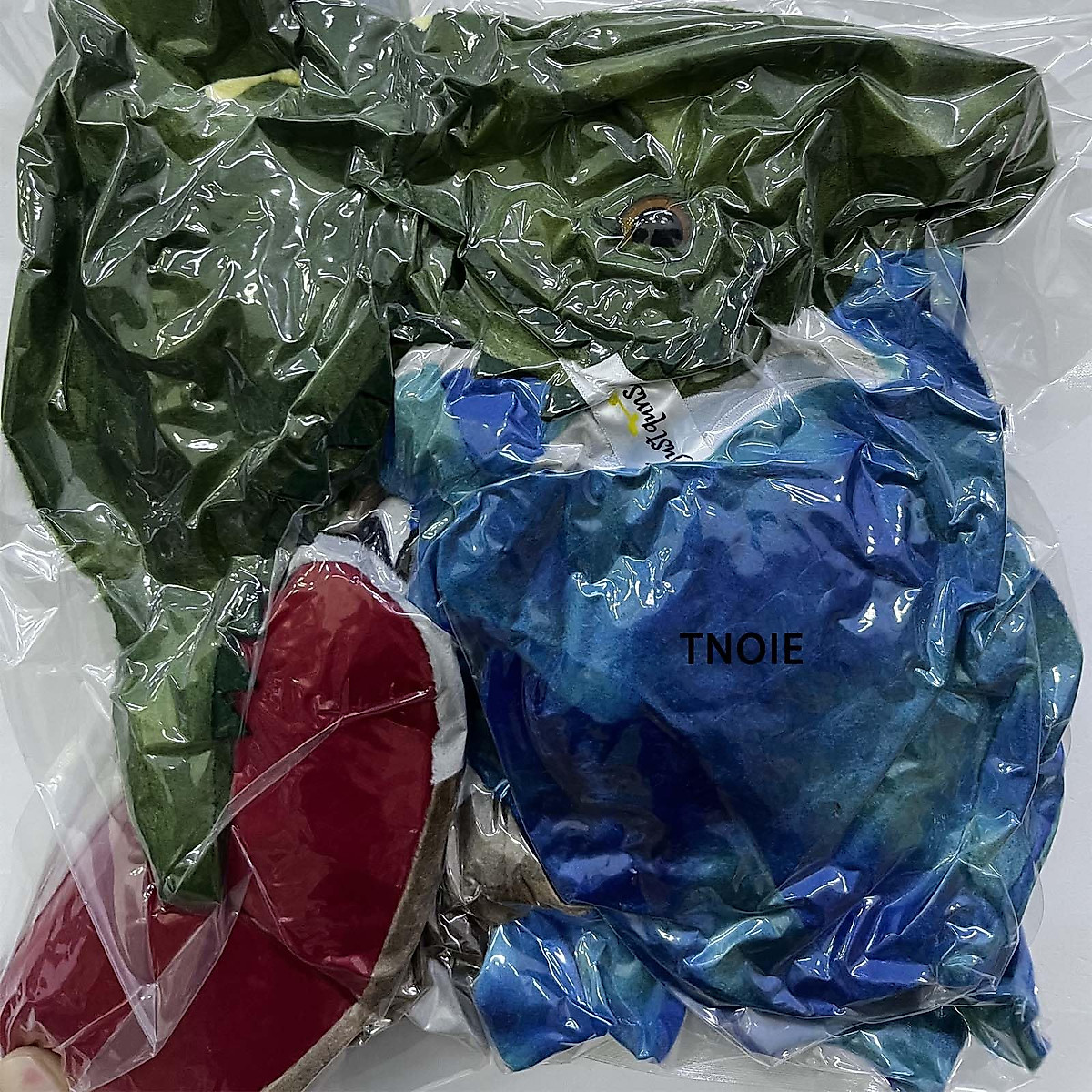 3Pcs Dinosaurs Plush Toys, Dinosaur Hand Puppets Kids Toys,Stuffed Animals Plush Toys Interactive Games for Boys Girls Age 4 5 6 7 8