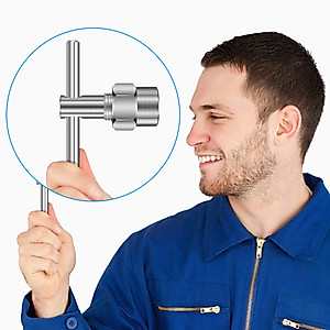 Enhon 1222 Replacement Cartridge Compatible with Moen with Puller, Tub Shower Cartridge Replacement Kit for One Handle Posi-temp Faucet (1 Set)