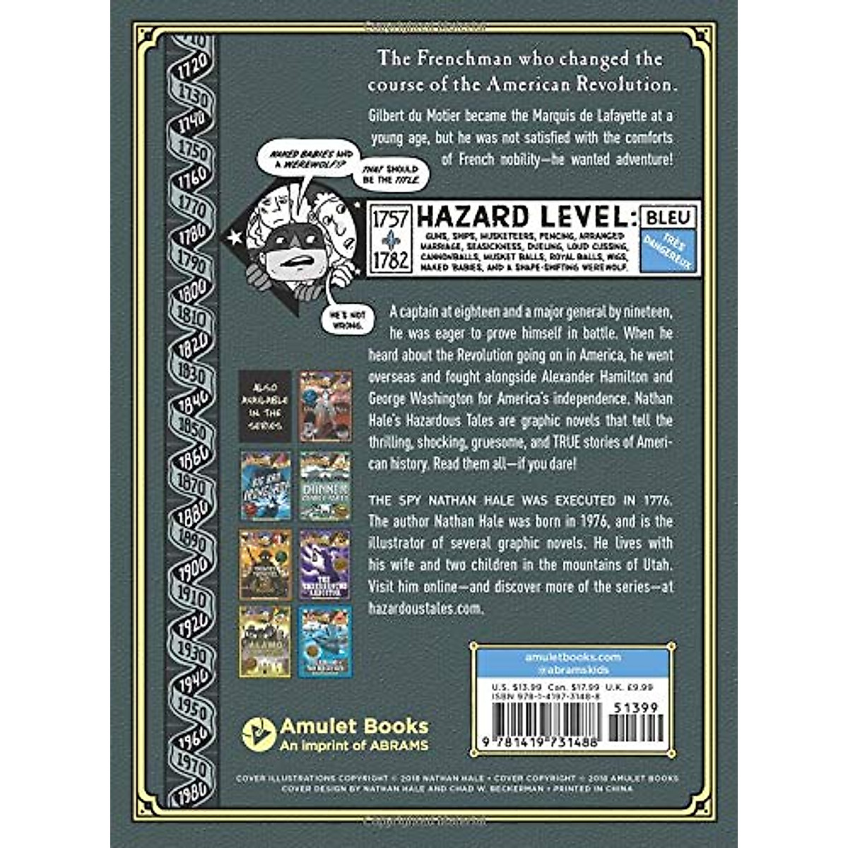 Lafayette! (Nathan Hale's Hazardous Tales #8): A Revolutionary War Tale