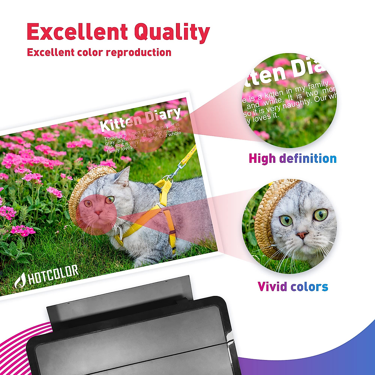 802XL T802XL Ink Cartridge Replacement for Epson 802 Ink cartridges Combo Pack for Epson Workforce Pro WF-4720 WF-4730 WF-4734 WF-4740 EC-4020 EC-4030 EC-4040 (Black/Cyan/Magenta/Yellow, 4PK)