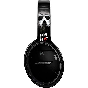 Skinit Decal Audio Skin Compatible with Bose QuietComfort 35 Headphones - Officially Licensed Warner Bros Jason Voorhees Design