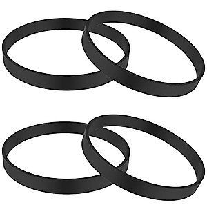 Vacuum Belts for Bissell 1604895 Powerforce Compact for Bissell Models 2112, 1520, 2690, 23T7, 23T7V Vacuum Cleaner, Replace Part Number 1604895 / 160-4895, 4-Pack