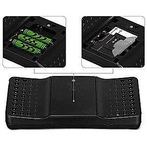 Retro Plus Handheld Games for Kids Adults, 218 Classic Games Built in Portable Arcade Video Games Player 3.5 Inch TFT Big Screen Rechargeable Li-ion, Support AV Output,Earphone,Volume Control -Black