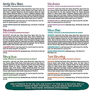 Weruva Classic Stews Cat Food, Spoil Me Stewpid! Variety Pack, 3oz Can (Pack of 18)