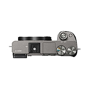 Sony Alpha a6000 Mirrorless Digital Camera 24.3MP SLR Camera with 3.0-Inch LCD - Body Only (Graphite)