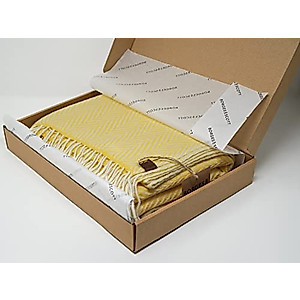 Borges & Scott Signature - 100% Cashmere Blanket Throw - Multi Patch