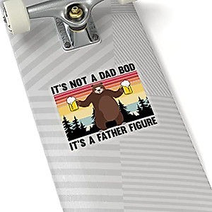 Teegarb Letter Blanket Sticker Decal Novelty Physique Body Build Curiousness Grizzly Enthusiast Hilarious Physical Stickers for Laptop Car 2" × 2" / Transparent