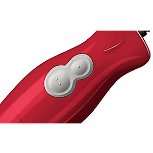 Eternal Living Immersion Hand Blender Handheld Electric Heavy Duty, Red