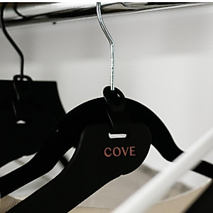 Hangers for Long Garments by Cove (5-Pack) | Space Saving Clothes Hangers for Long Dresses, Jumpers, Blankets & Closet Organization | Perfect for Travel | Made from 100% Recycled Materials