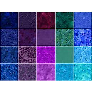 Wilmington Prints Royal Nights-40 Karat Gems-Revised 9/17/19, Blue