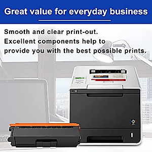 YOISNER TN336BK TN-336 Toner Compatible 1-Pack High Yield TN336 Black Toner Cartridge Replacement for Brother TN336 HL-L8250CDN MFC-L8600CDW 9460CDN L8850CDW Printer (TN3361PK) | Up to 4,500 Pages