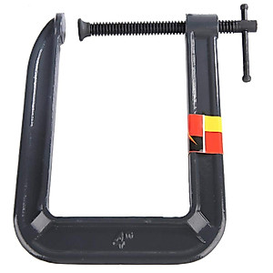 C Clamp Vise,deep throat c clamp G-type Woodworking Clamp, Steel Carpentry Clamping Device Sturdy DIY C-Clamp Special Shaped, for Industry(Clamping thickness 100depth 185mm)