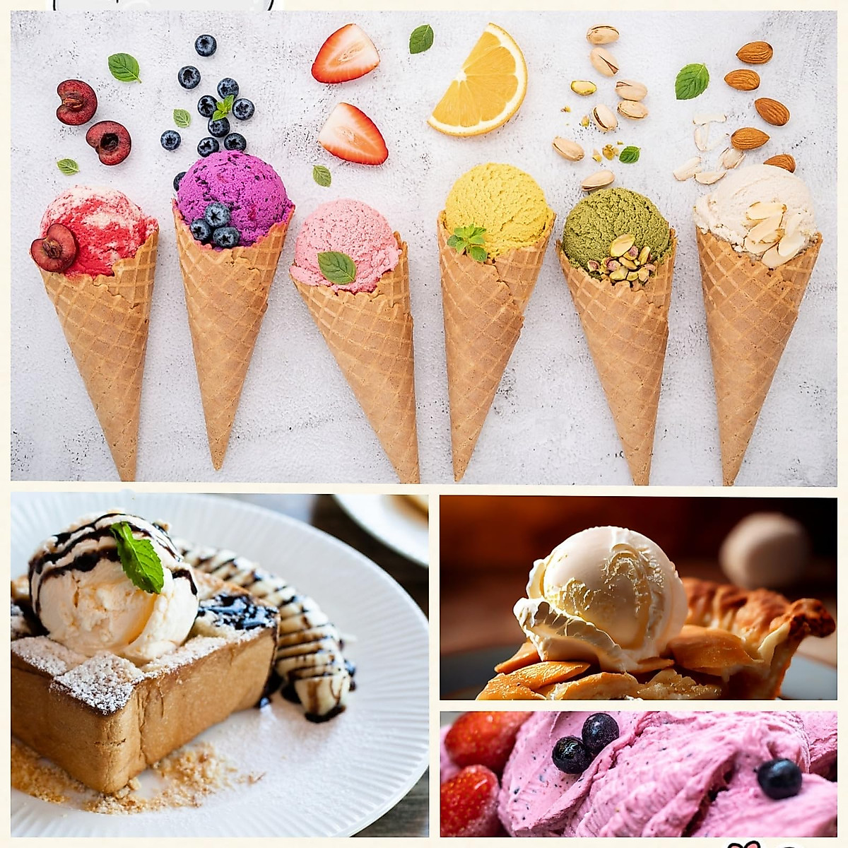 TFUTLT 24oz Containers Replacement for Ninja Creami Deluxe Pints and Lids - 4 Pack,Compatible with NC500 NC501Series 11-in-1 Deluxe Ice Cream Maker