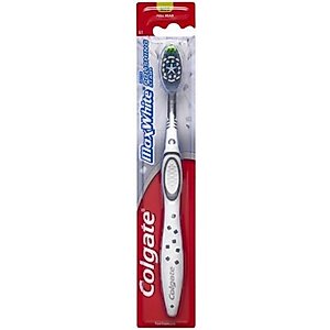 Colgate Max White Full Head Toothbrush, Medium 1 ea (Pack of 1 Unit)