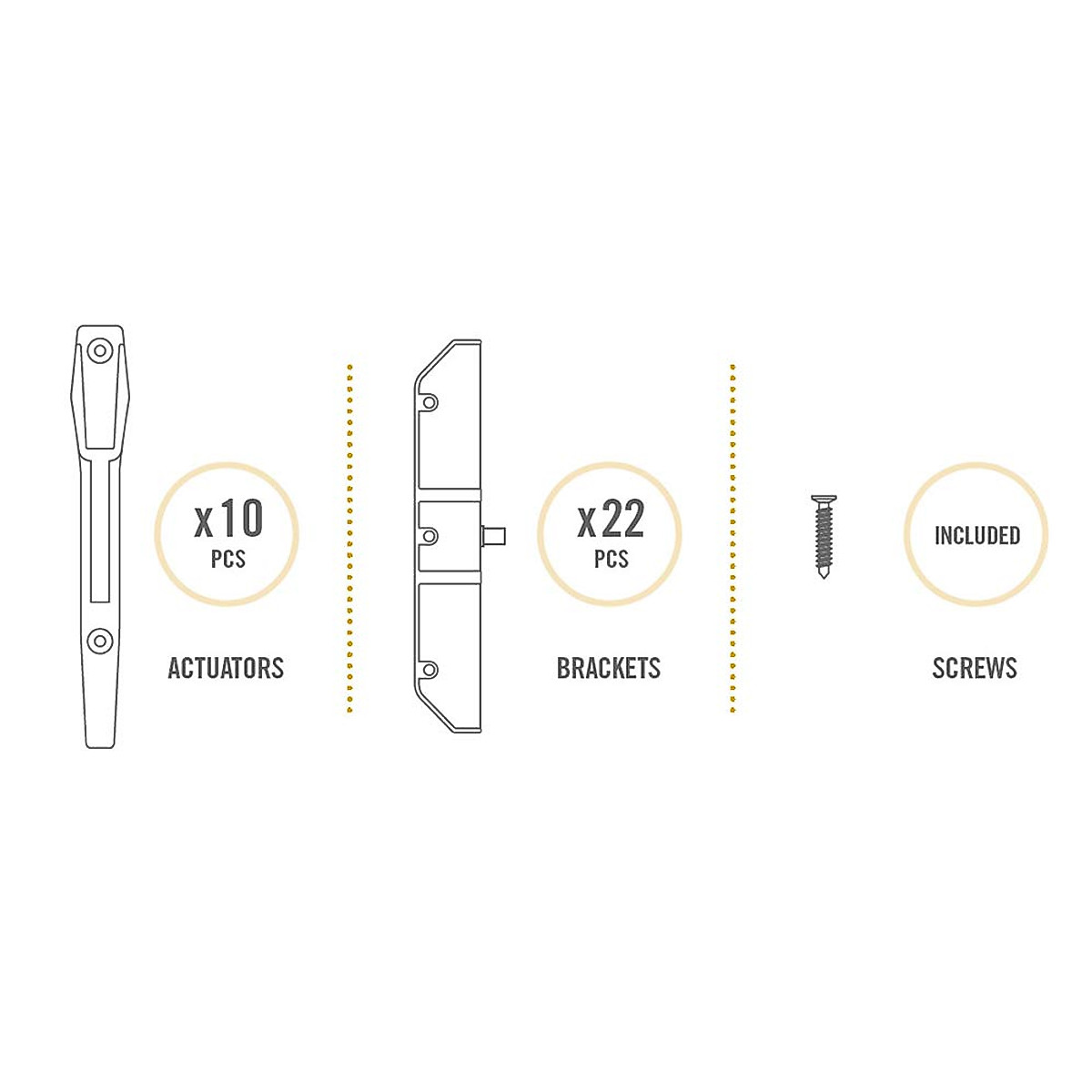 Nuvo Iron LSB48 Hardware System-Holds up to 11 Boards Louver, Black