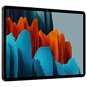 Samsung Galaxy Tab S7 5G 11" (128GB, 6GB) 11” Android Tablet, All Day Battery, Snapdragon 865 5G/LTE/WiFi (GSM Unlocked for AT&T, T-Mobile, Global) SM-T878U (256GB SD Bundle, Mystic Black) (Renewed)