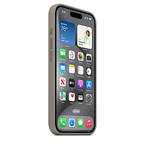 Apple iPhone 15 Pro Silicone Case with MagSafe - Clay