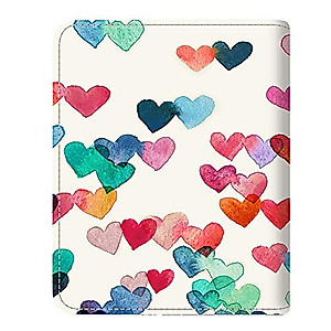Fintie Mini Photo Album for 3-Inch Film - 104 Pockets Album for Fujifilm Instax Mini 11/12/40/EVO Instant Camera & Mini Link 2 Printer, Raining Hearts